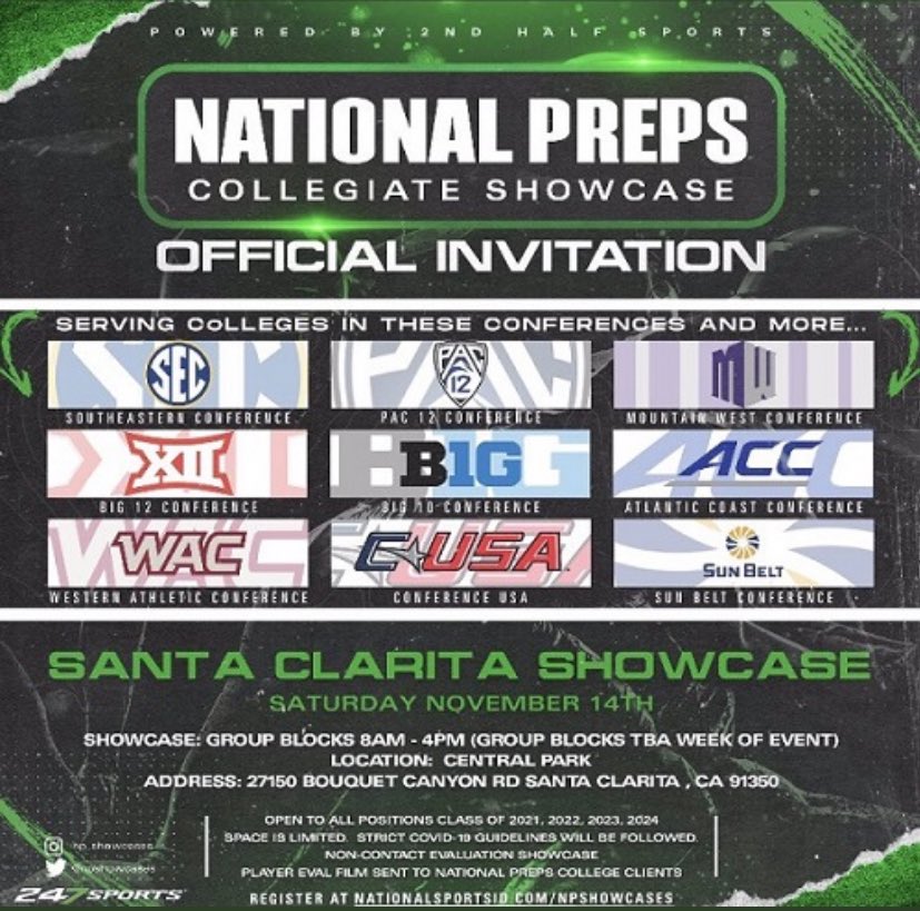 National Preps Collegiate Showcase in Santa Clarita Preview - Prep Redzone
