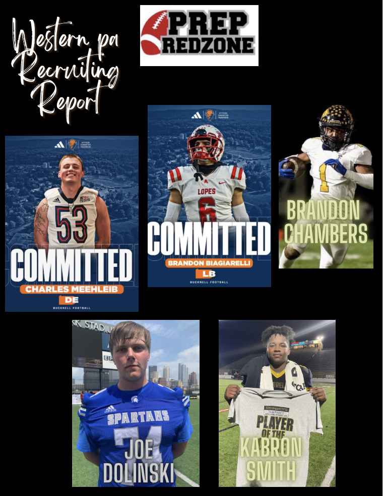 Western PA Recruiting News: Part 1 - Prep Redzone