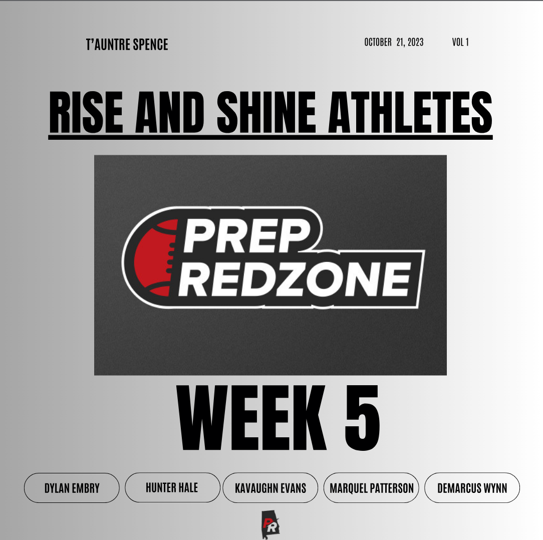 Rise and Shine Athletes - Week 5 - Prep Redzone