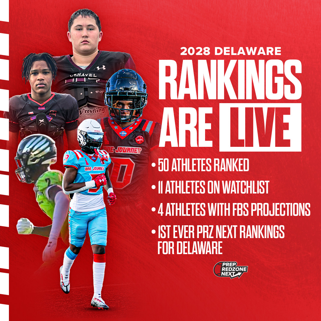Delaware Class of 2028 Rankings Are Live - Prep Redzone