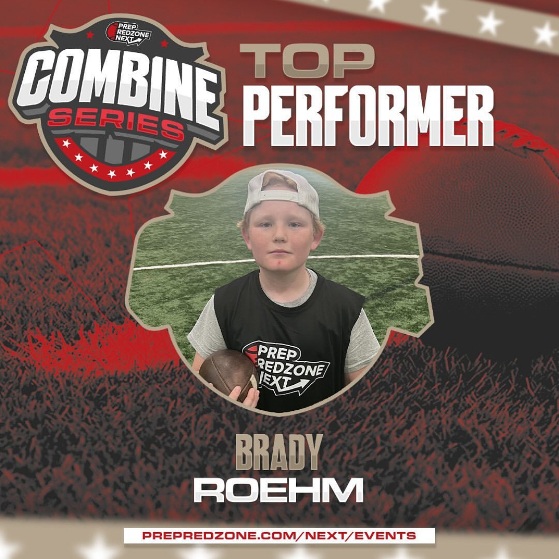 Brady Roehm, - Prep Redzone