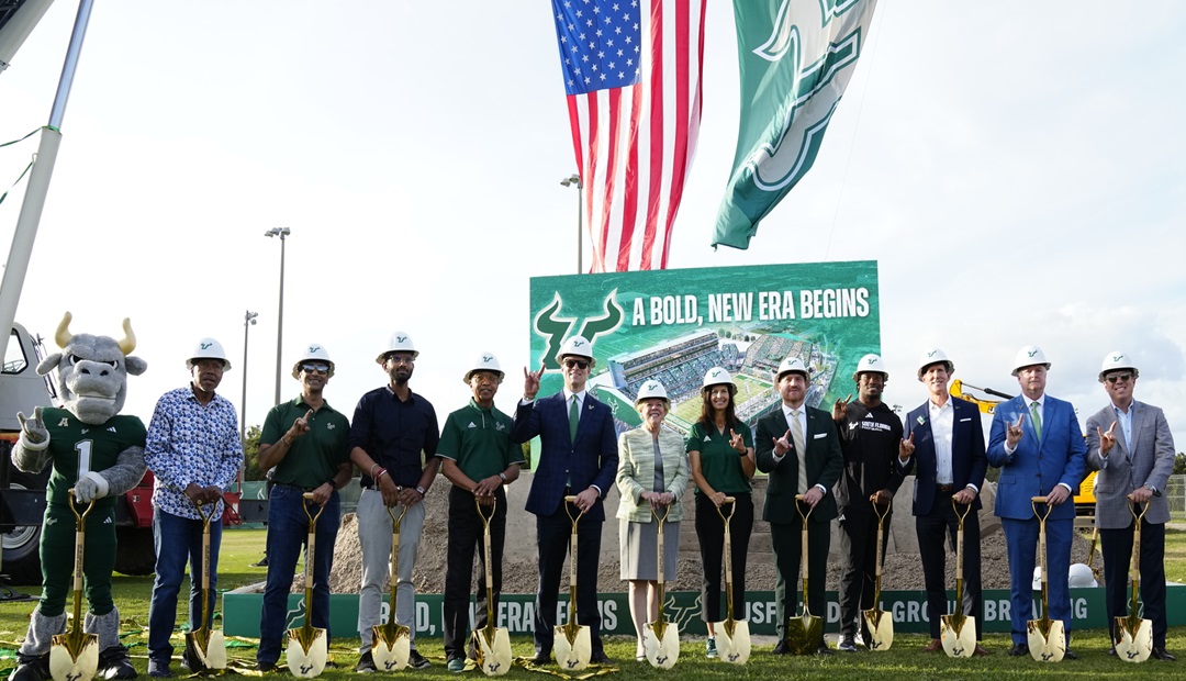 USF Breaks Ground On New Stadium - Prep Redzone