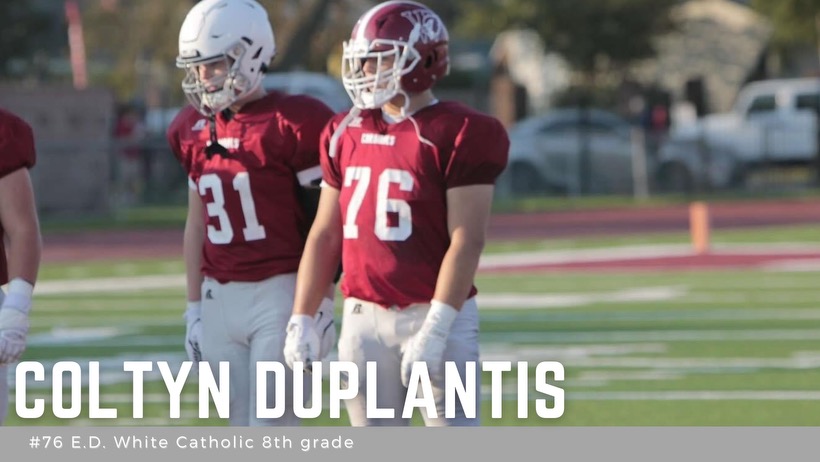 Coltyn Duplantis, - Prep Redzone