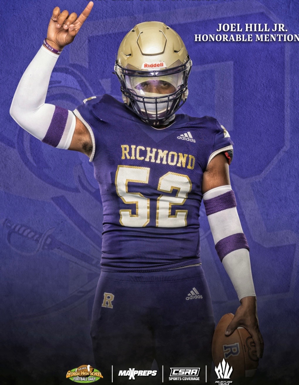 JOEL HILL JR, 1505637 - Prep Redzone