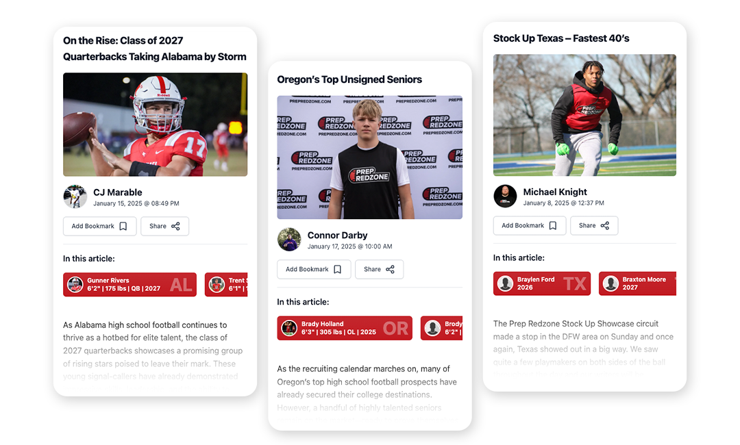 Players - Prep Redzone