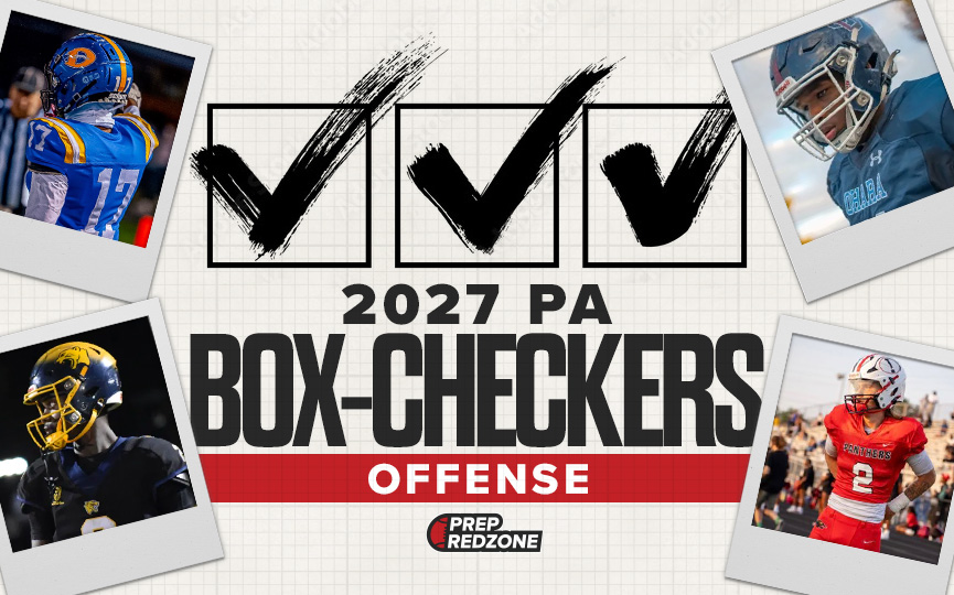 2027 PRZPA Rankings Update, Offensive Box-Checkers - Prep Redzone