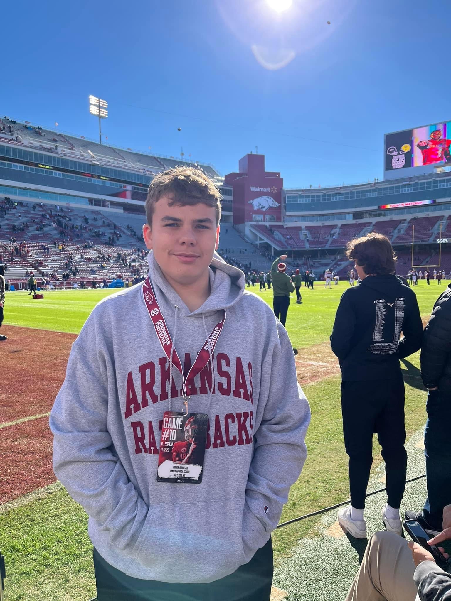 Fisher Brinegar, - Prep Redzone