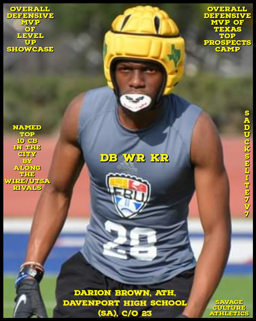 Darion Brown, - Prep Redzone