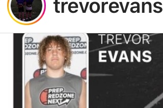 Trevor Evans, - Prep Redzone