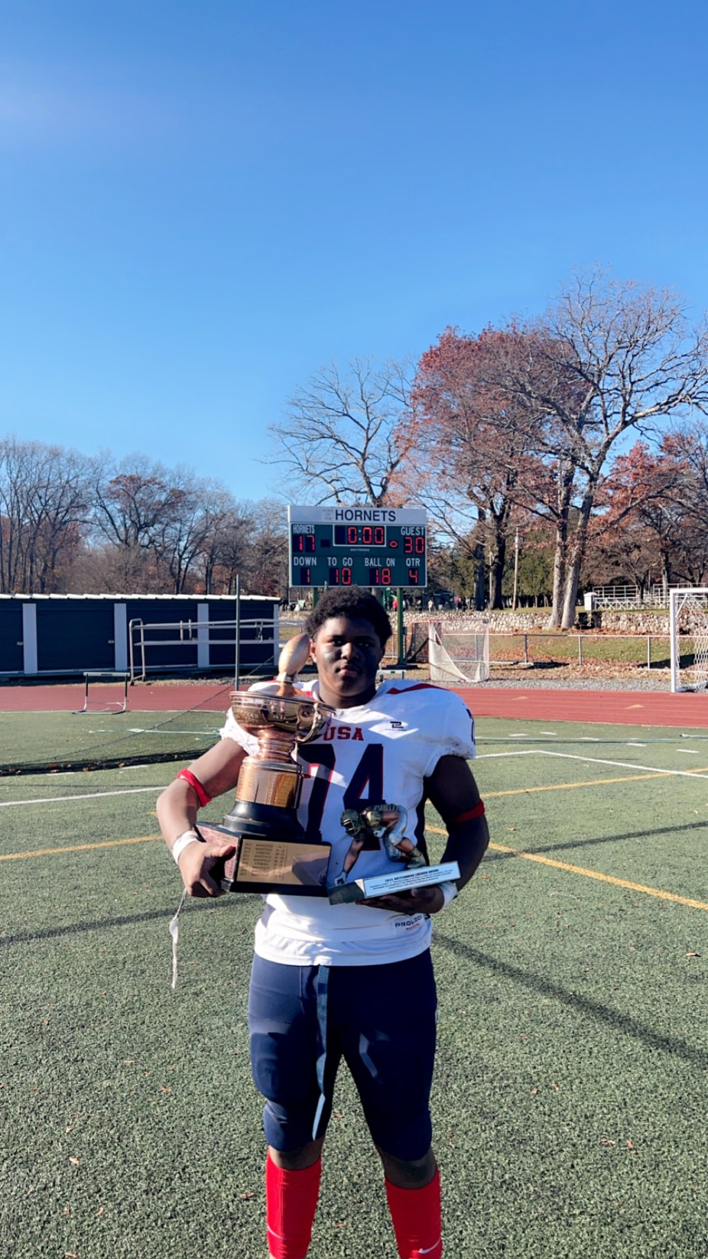 Jonathan Balde, Foxboro - Prep Redzone